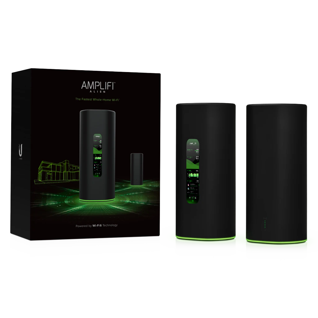 Ubiquiti AmpliFi Alien Wi-Fi 6 Router and MeshPoint